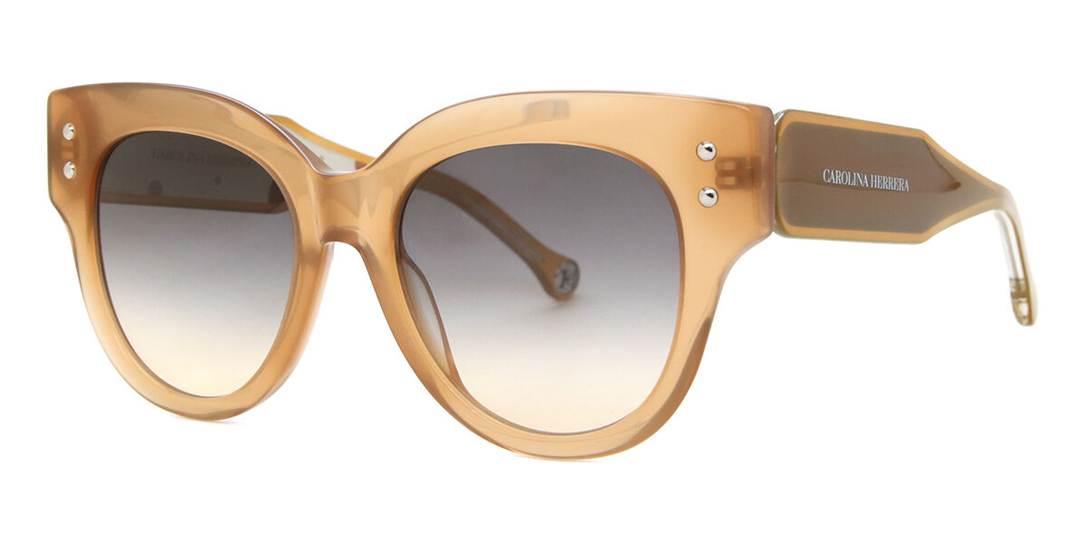 CH 0008/S gafas de sol Transparent Honey Brown | LentesWorld México