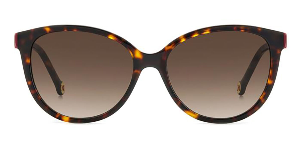 Carolina Herrera HER 0237/S O63/HA Sunglasses in Tortoise Red ...