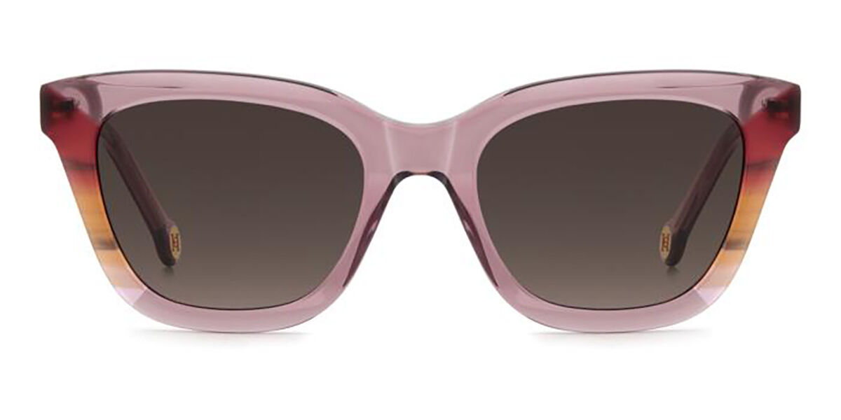 Lunettes de Soleil Carolina Herrera HER 0340/S 35J/HA Transparent Pink ...