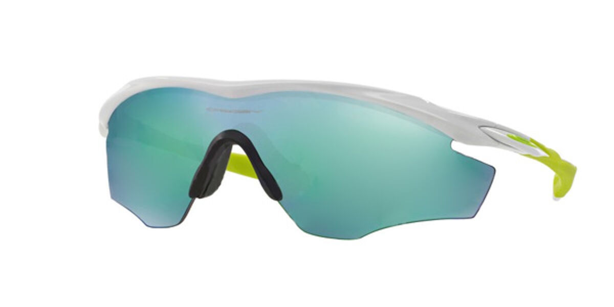 Oakley OO9212 M2 FRAME Polarized 921219 Sunglasses White | VisionDirect ...