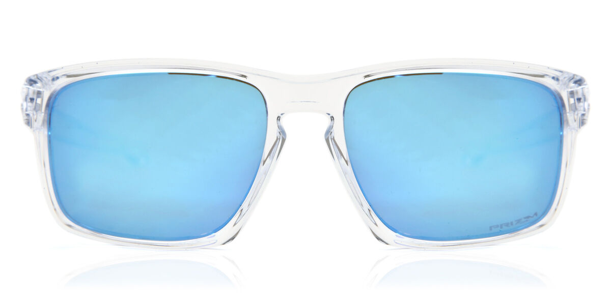 Oakley OO9262 SLIVER 926247 Sunglasses Polished Clear | VisionDirect ...