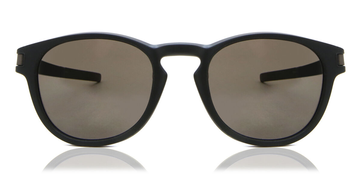 Oakley Oakley OO9349 LATCH Asian Fit 934919 Oval Matte Black Sunglasses ...