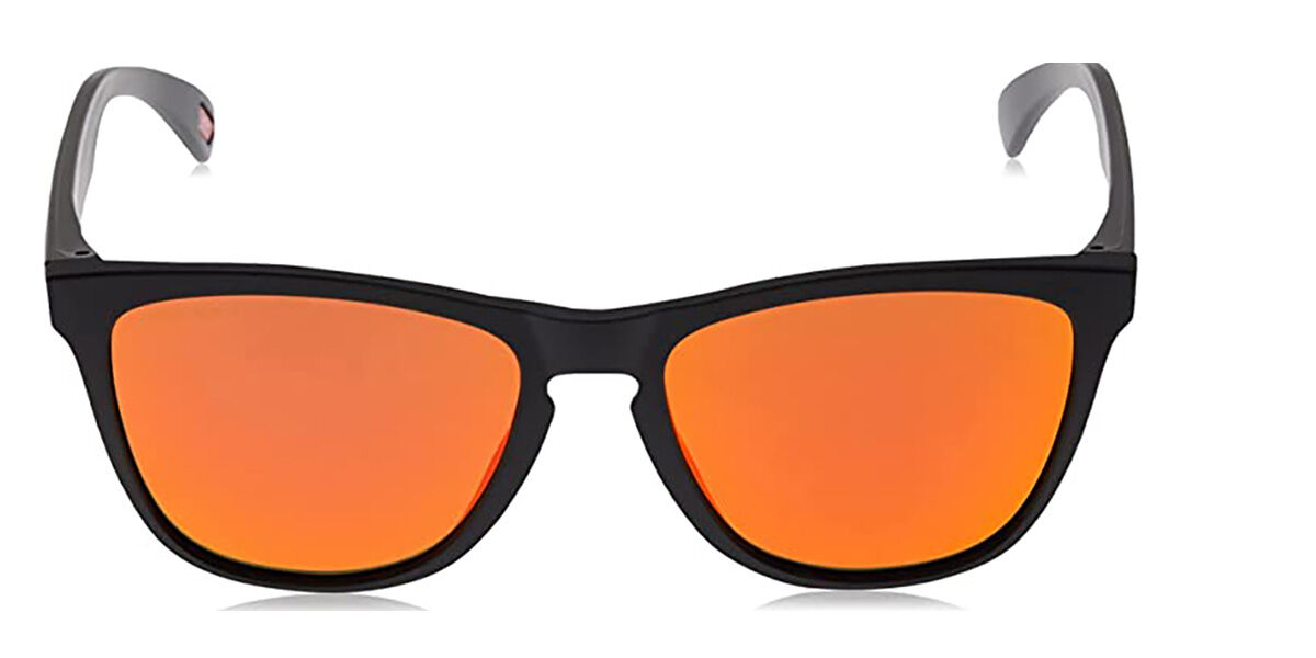 Oakley OO9245F FROGSKIN Asian Fit E054 Sunglasses Matte Black Splatter ...