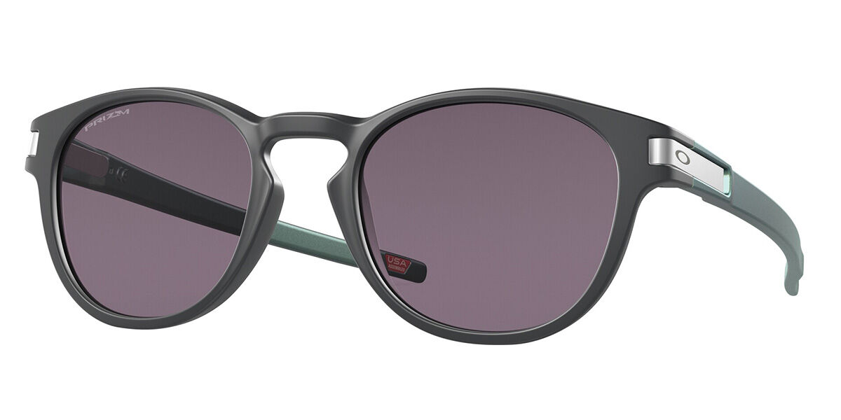 Oakley OO9349 LATCH Asian Fit 934945 Sunglasses in Matte Carbon Grey ...