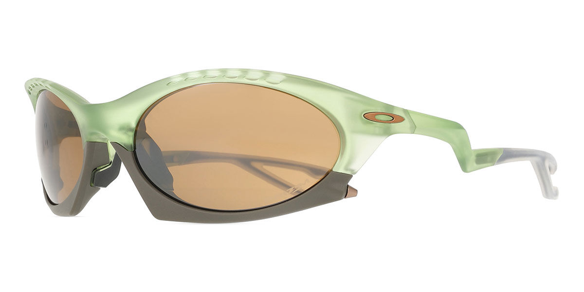 OO9437 PLANTARIS サングラス Matte Transparent Fern Green