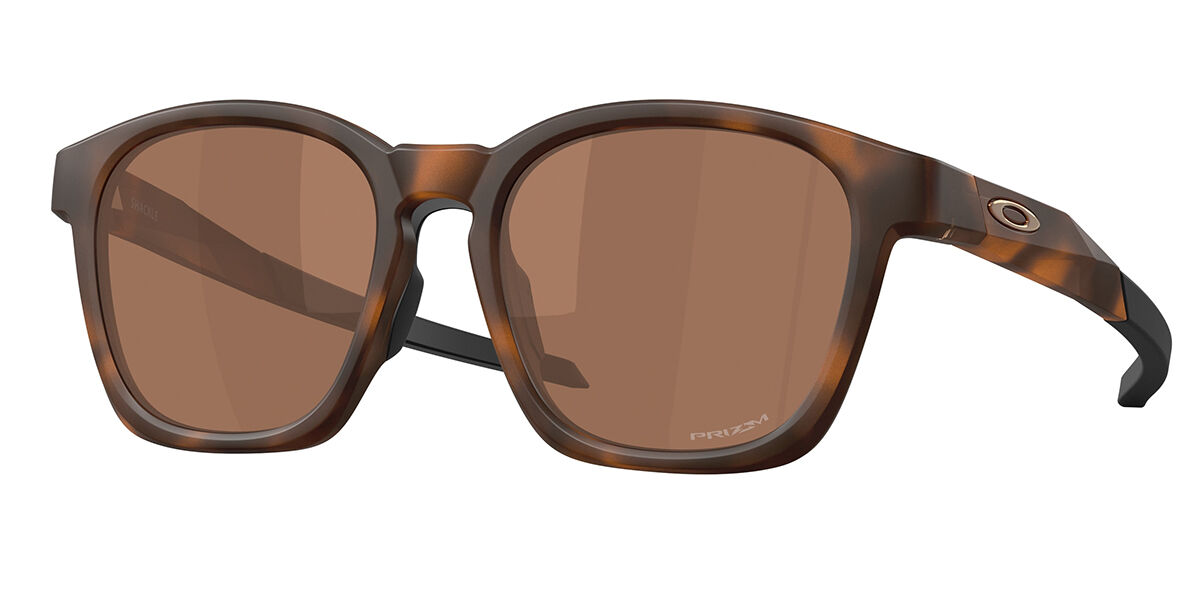 Oakley OO9507D SHACKLE Asian Fit 950703 Sunglasses Brown Matte Tortoise ...