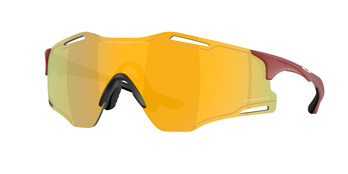 OO9512D CYBR ZERO Asian Fit サングラス Matte Iron Red | SmartBuyGlasses JP