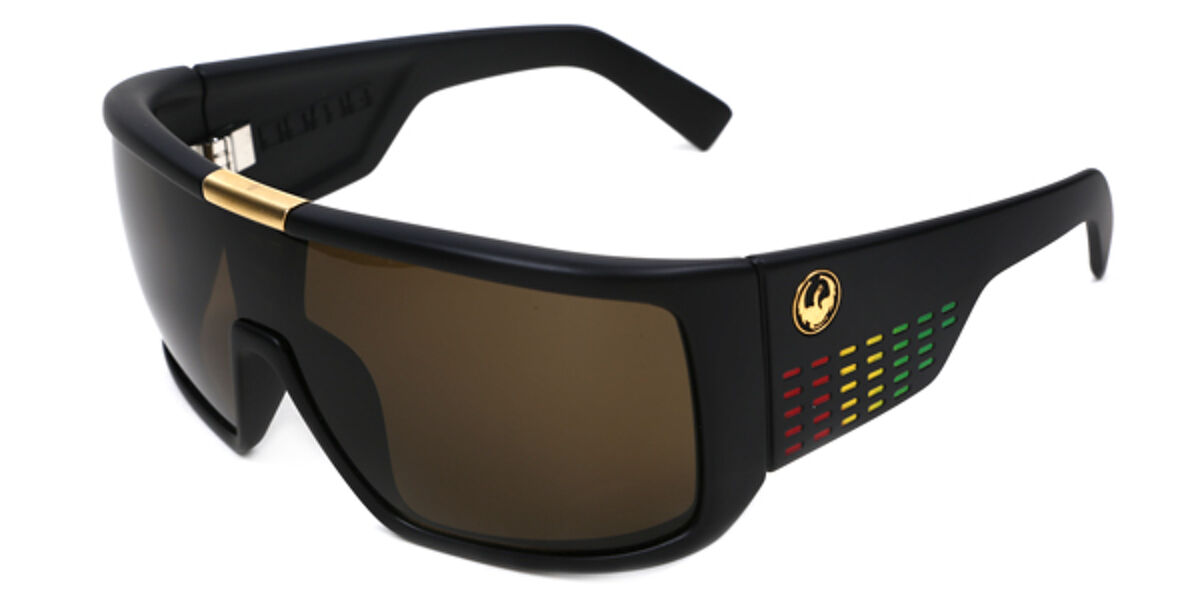 Dragon Alliance DR DOMO 3 010 Sunglasses Black | VisionDirect Australia