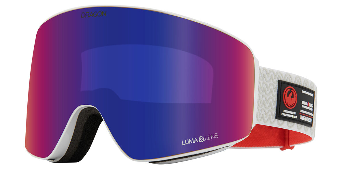 Dragon DR PXV IR BONUS 101 Sunglasses in White | SmartBuyGlasses USA