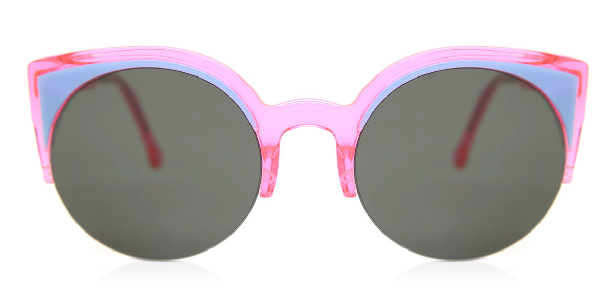 Retrosuperfuture Lucia Surface Anguria IKJE 0U6 Sunglasses Clear Pink ...
