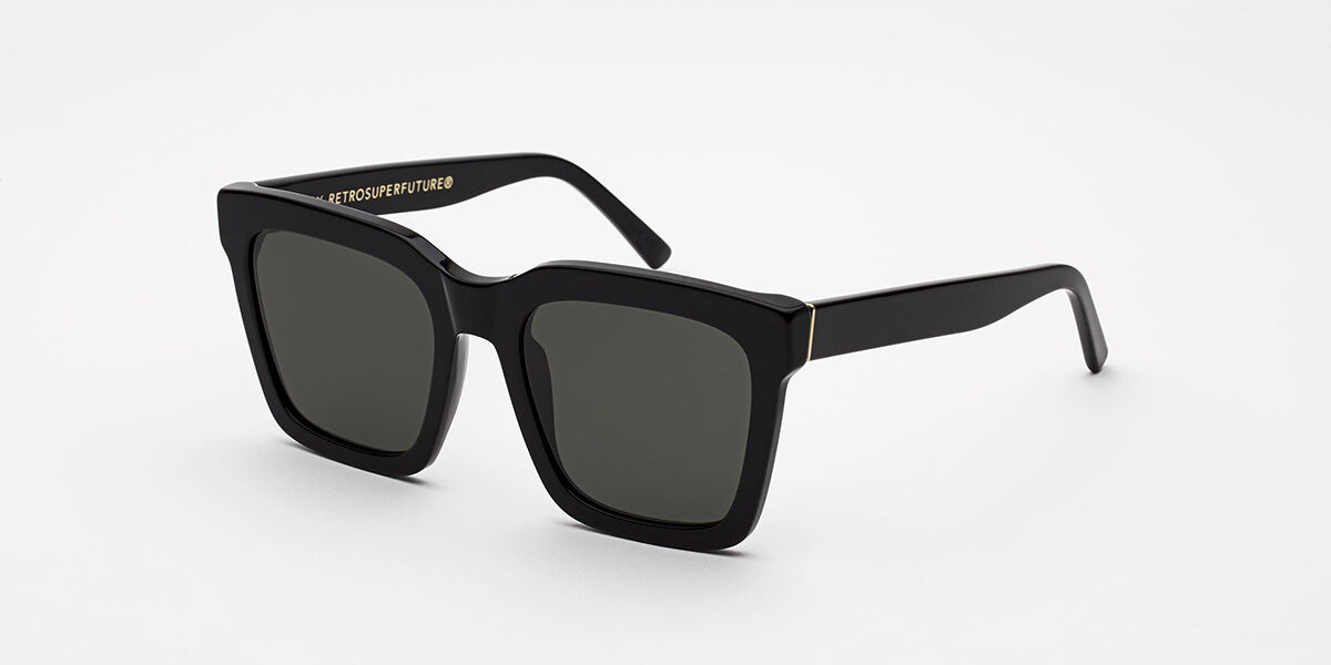 Retrosuperfuture AALTO BLACK UR1 Sunglasses Black | VisionDirect Australia