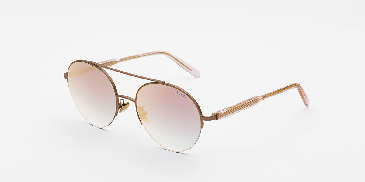 Retrosuperfuture COOPER AW0 Sonnenbrille Rose Gold | SmartBuyGlasses