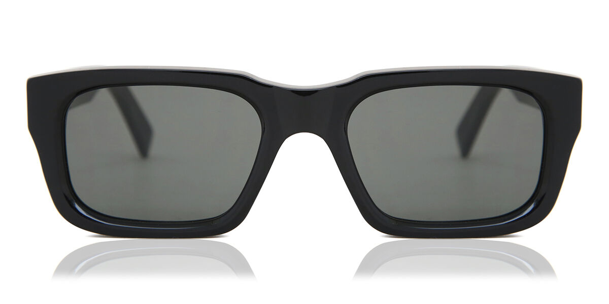 Retrosuperfuture AUGUSTO 3627 GREEN KW2 Sunglasses Black | VisionDirect ...