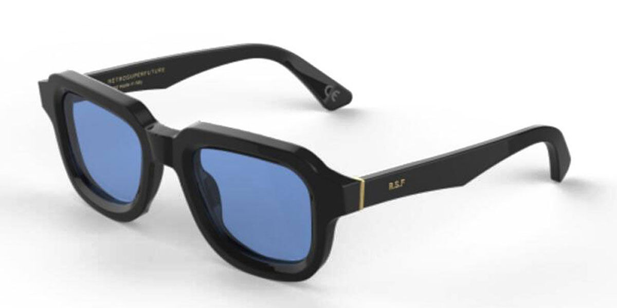 Retrosuperfuture Lazarus ICJU P62 Sunglasses in Black | SmartBuyGlasses USA