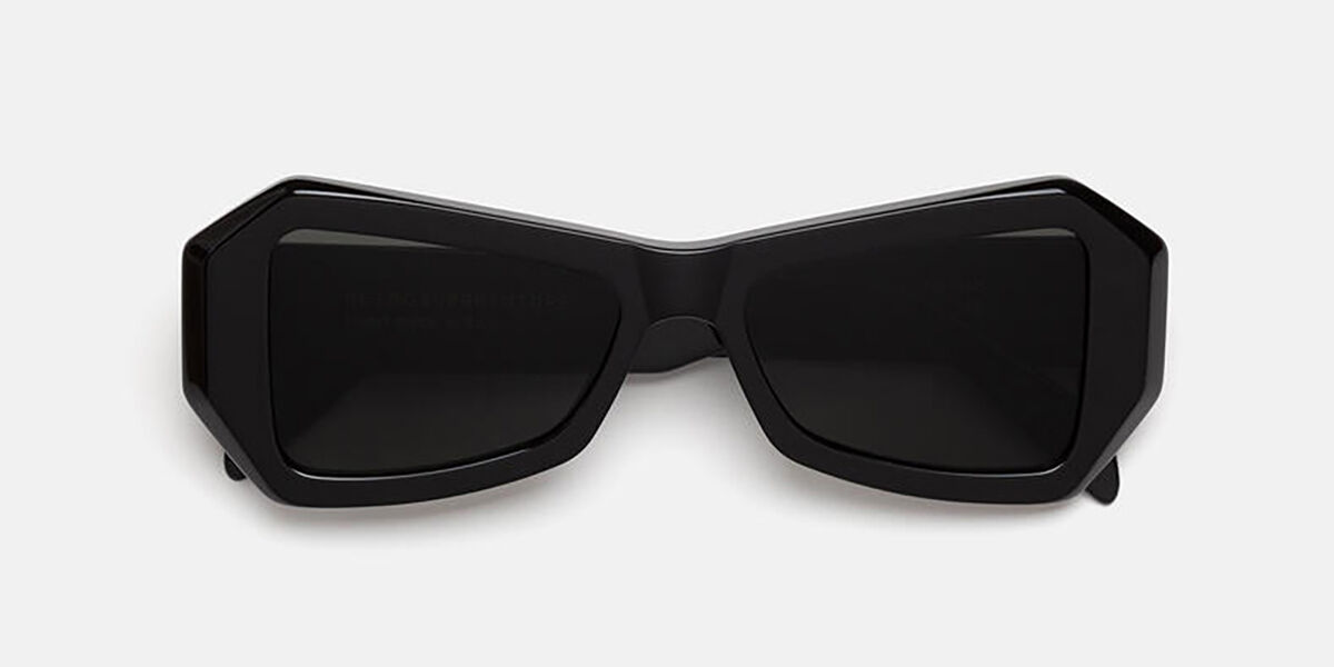 Retrosuperfuture TEMPIO BLACK IJI Sunglasses Black | VisionDirect Australia