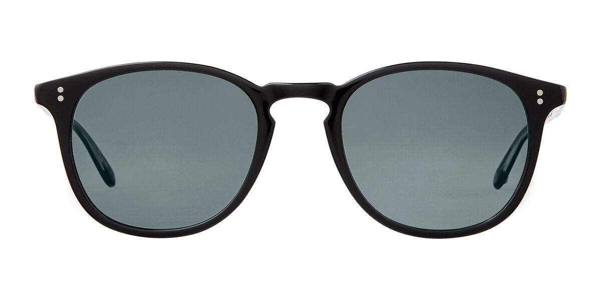 Garrett Leight KINNEY SUN BK/SFPBS Sunglasses Black | VisionDirect ...