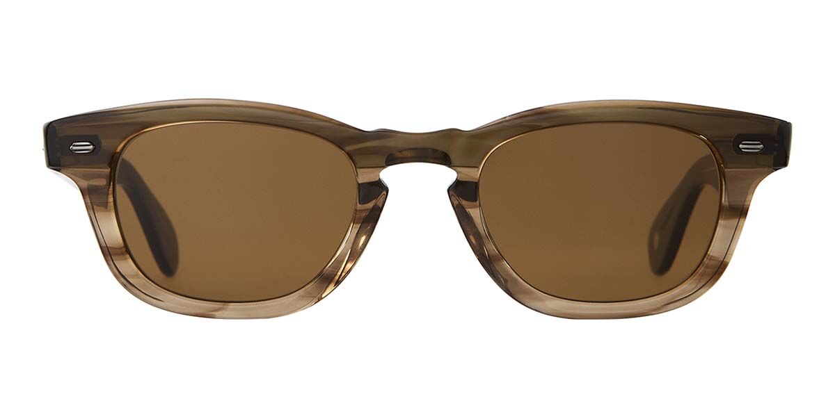 LO-B SUN gafas de sol Faded Bamboo Green Horn | SmartBuyGlasses US