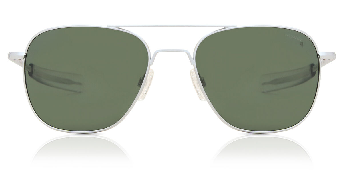 Randolph Engineering Aviator Polarized AF139 Sunglasses Silver ...