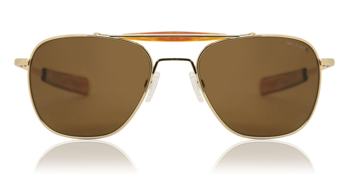 Aviator II Polarized sunglasses Gold | SmartBuyGlasses US