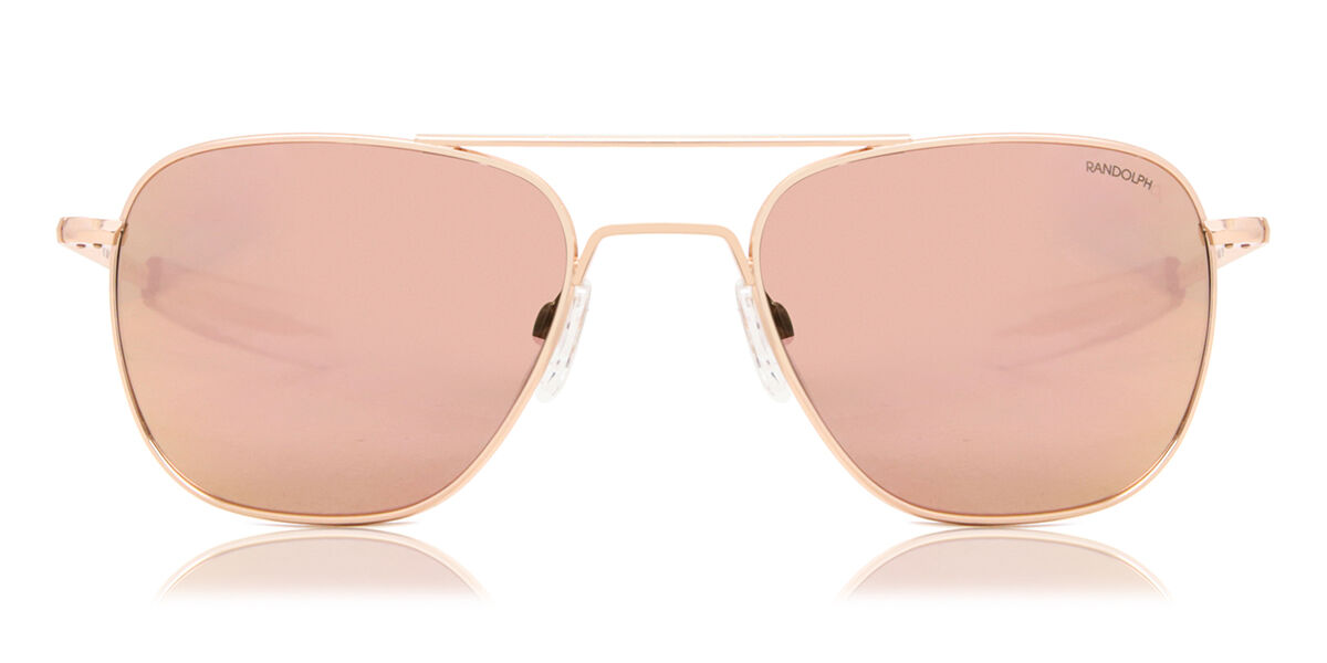 Randolph Engineering Aviator Polarized AF242 Sunglasses in Rose Gold ...