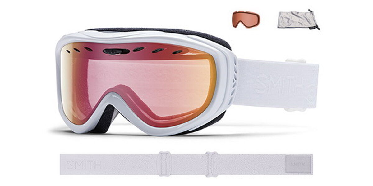 Smith CADENCE Asian Fit CD4RZWGBF16-GA Sunglasses White | VisionDirect ...
