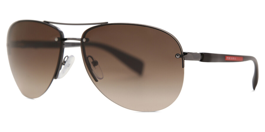 Prada Linea Rossa PS56MS 5AV6S1 Sunglasses in Gunmetal ...