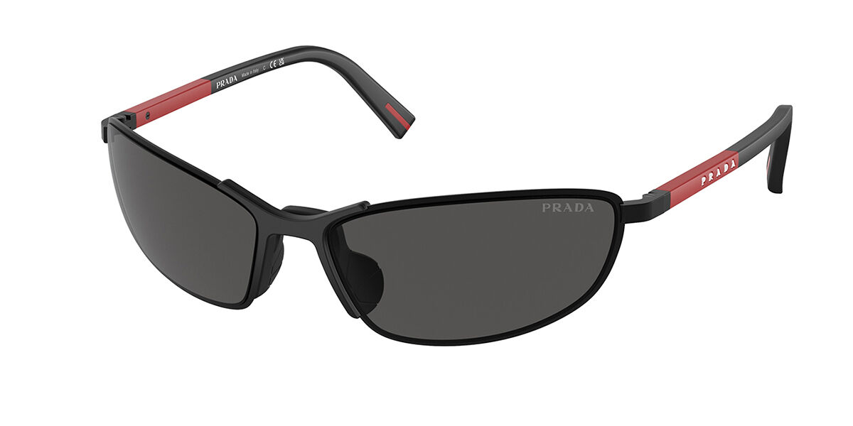 Lunettes de Soleil Prada Linea Rossa PS55ZS 1BO06F Noir Mat | EasyLunettes