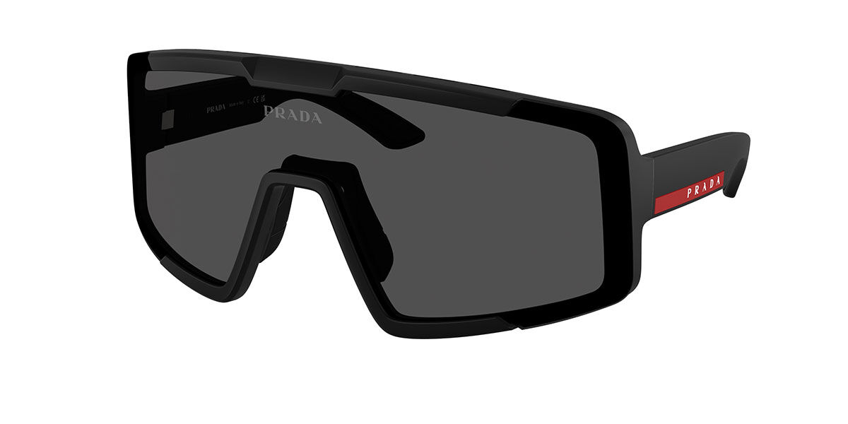 Prada Linea Rossa PS B07S 1BO06F Single Lens Matte Black Sunglasses ...