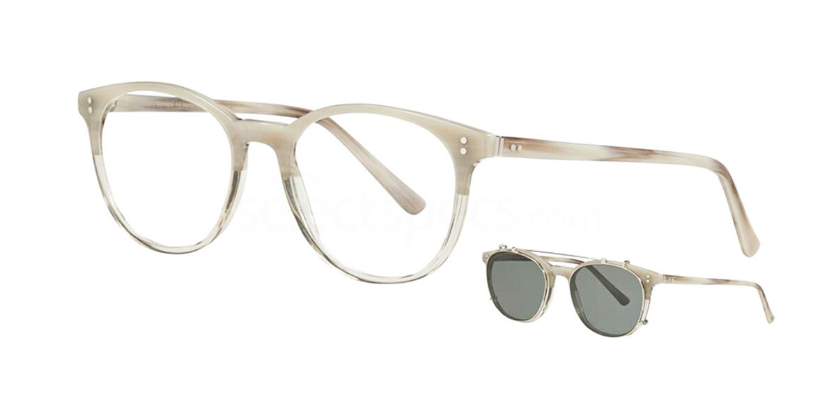 Prodesign 4765 with Clip-On 6442 Glasses Greyish Brown Gradient ...