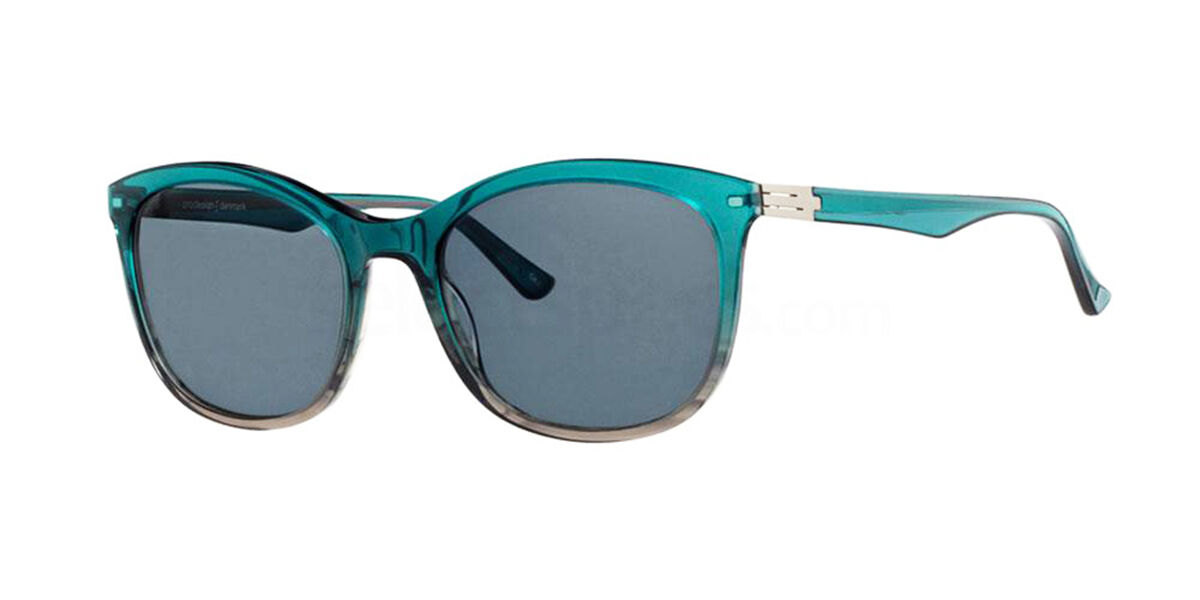 Sun 8660 sunglasses Transparent Petrol | SmartBuyGlasses US