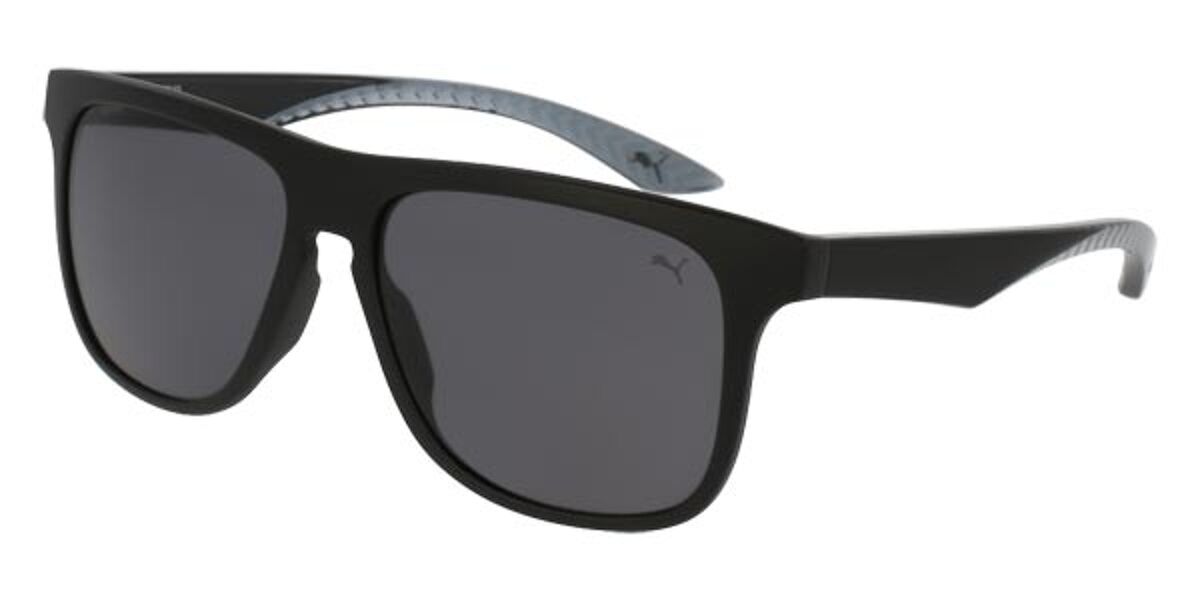 Puma PU0099S Polarized 001 Sunglasses Black | VisionDirect Australia