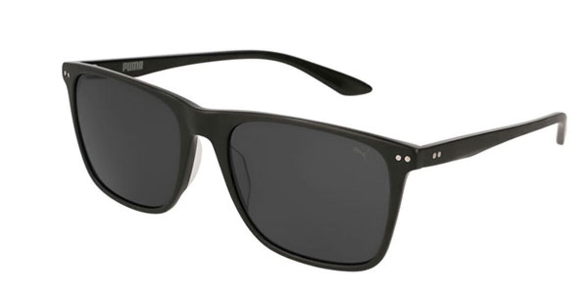 Puma PU0127S Polarized 001 Sunglasses Black | VisionDirect Australia