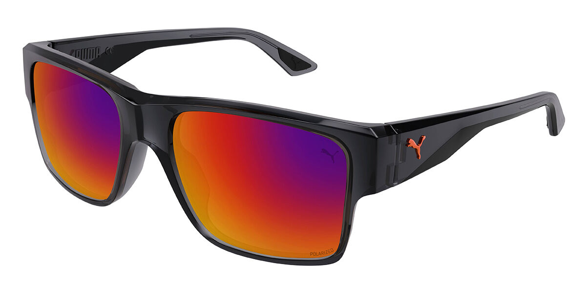 Puma PU0403S Polarized 003 Sunglasses Grey | VisionDirect Australia