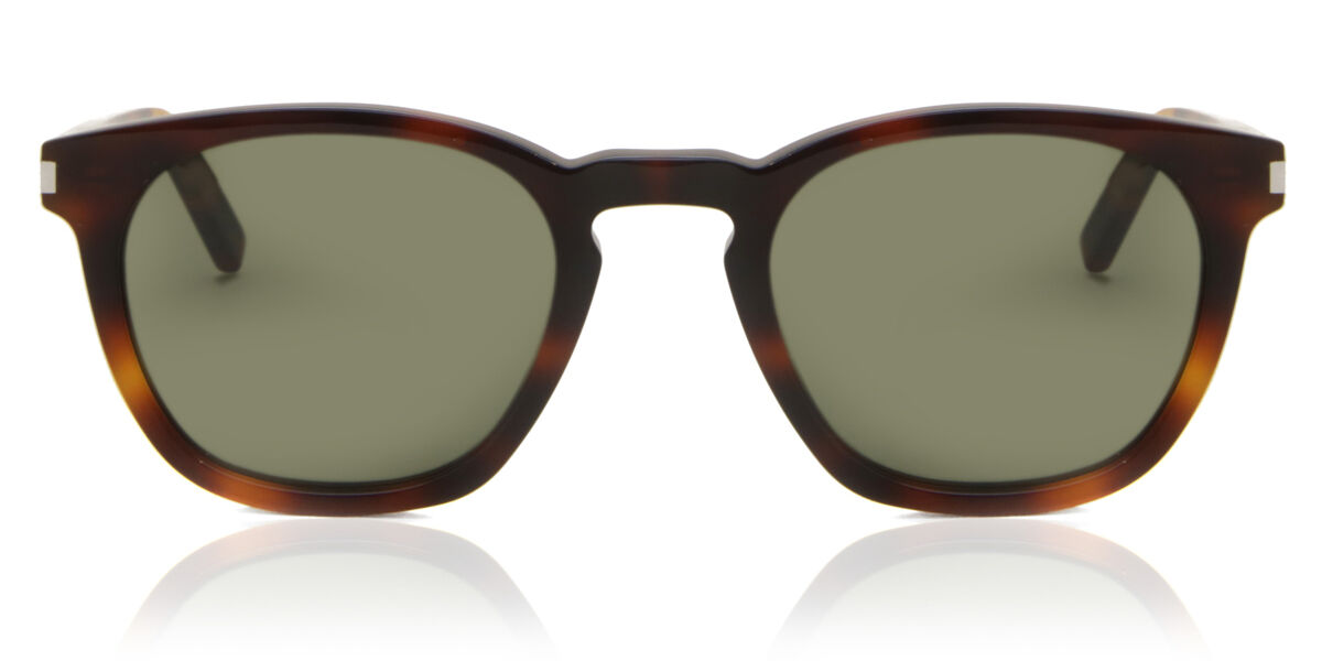 Saint Laurent SL 28 003 Sunglasses in Tortoiseshell | SmartBuyGlasses USA