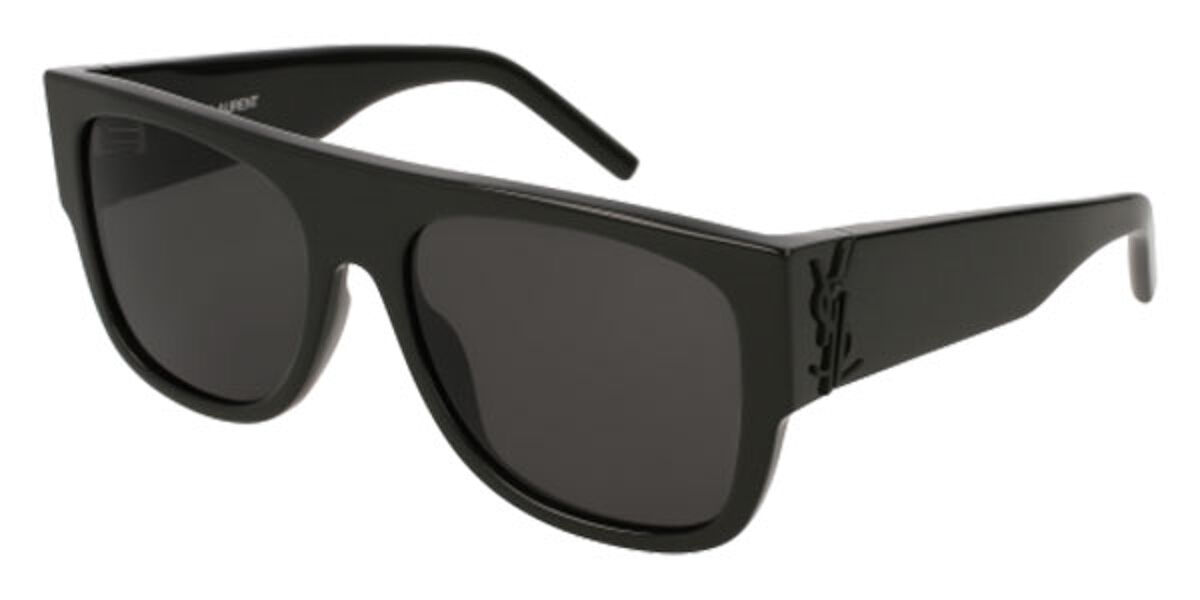 Saint Laurent SL M16 001 Sunglasses in Black | SmartBuyGlasses USA