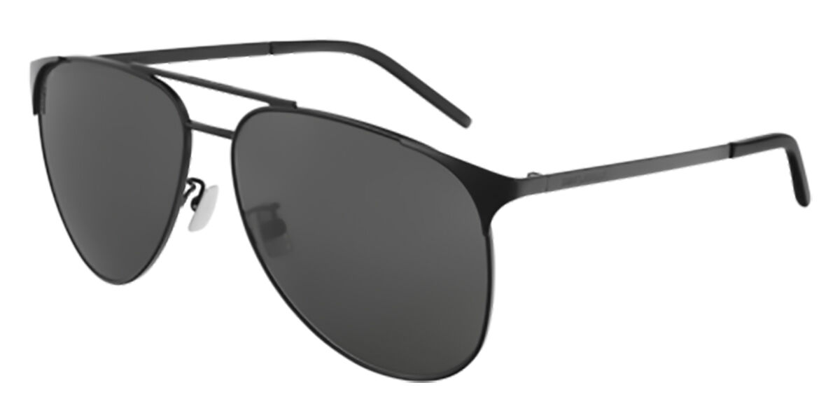 Saint Laurent SL 279 001 Sunglasses Black | VisionDirect Australia
