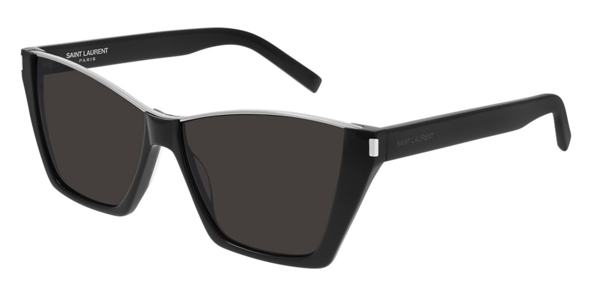 Saint Laurent SL 369 KATE 001 Sunglasses Black | VisionDirect Australia