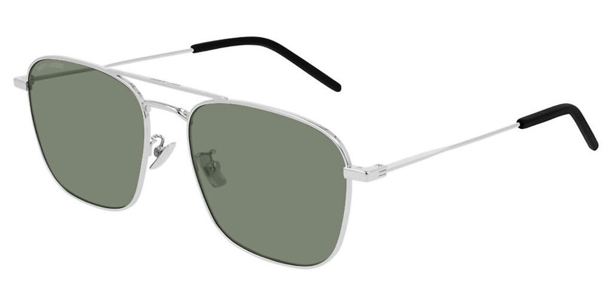 Saint Laurent SL 309 RIMLESS 003 Sunglasses Shiny Light Gold ...