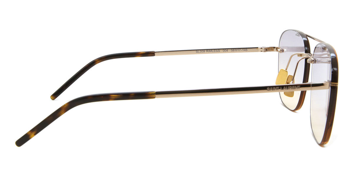 SL 309 RIMLESS sunglasses Gold | SmartBuyGlasses US