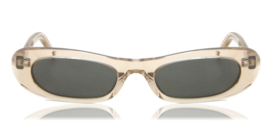 Saint Laurent SL 557 SHADE 004 Sunglasses in Transparent Light Brown ...