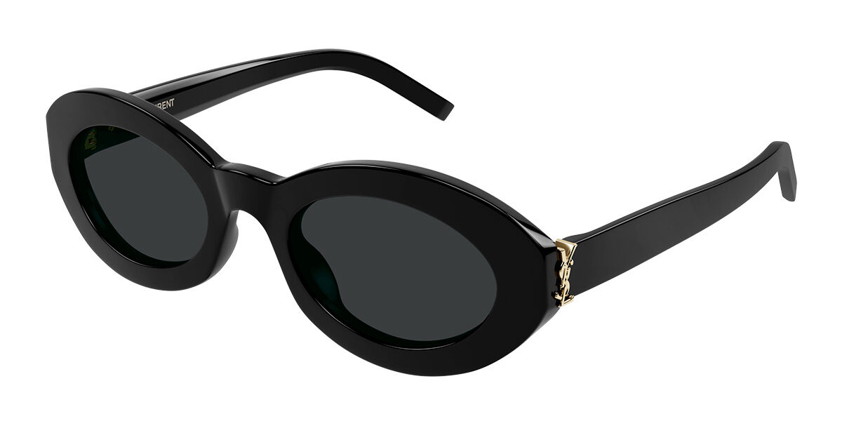 Saint Laurent SL M136 001 Sunglasses Black | VisionDirect Australia