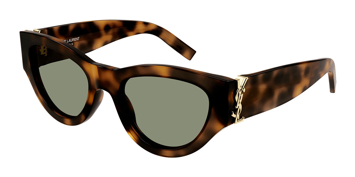 Saint Laurent SL M94/F Asian Fit 002 Sunglasses Dark Tortoise ...