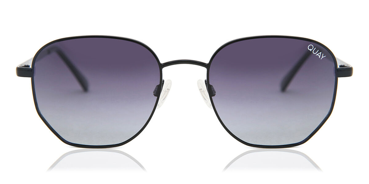 Quay Australia QU-000605 BIG TIME BLK/SMK Sunglasses Black ...