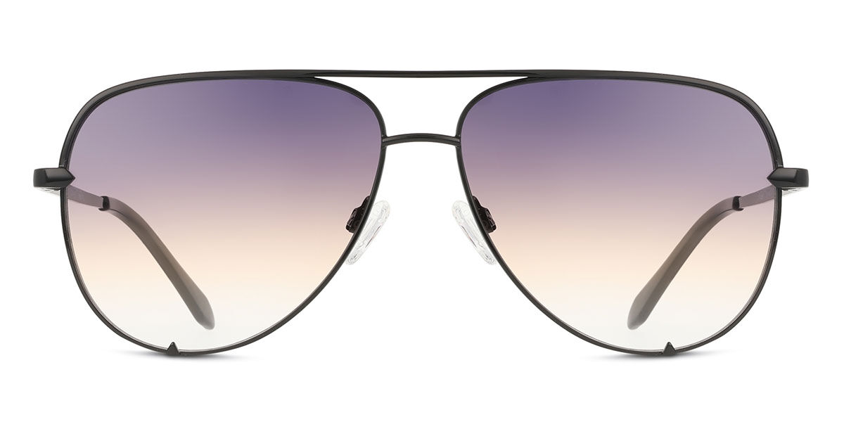 NO-NS-2477 HIGH KEY EXTRA LARGE sunglasses Black | SmartBuyGlasses US