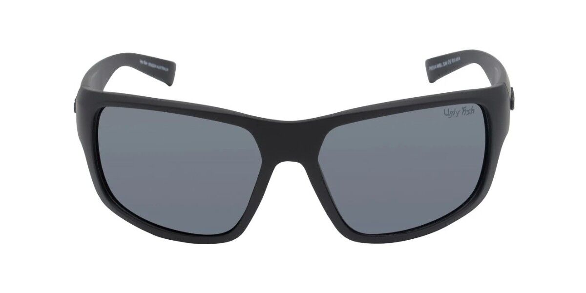 Ugly Fish P6504 Polarized MBL.SM Wraparound Matte Black Sunglasses ...