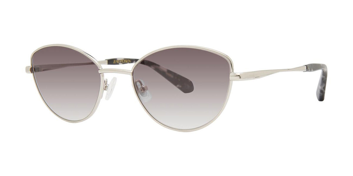 Zac Posen ISSA Silver Sunglasses Silver | VisionDirect Australia