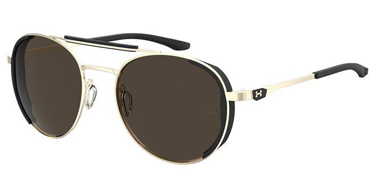 Under Armour UA 0008/G/S Asian Fit 3YG/70 Sunglasses in Light Gold ...