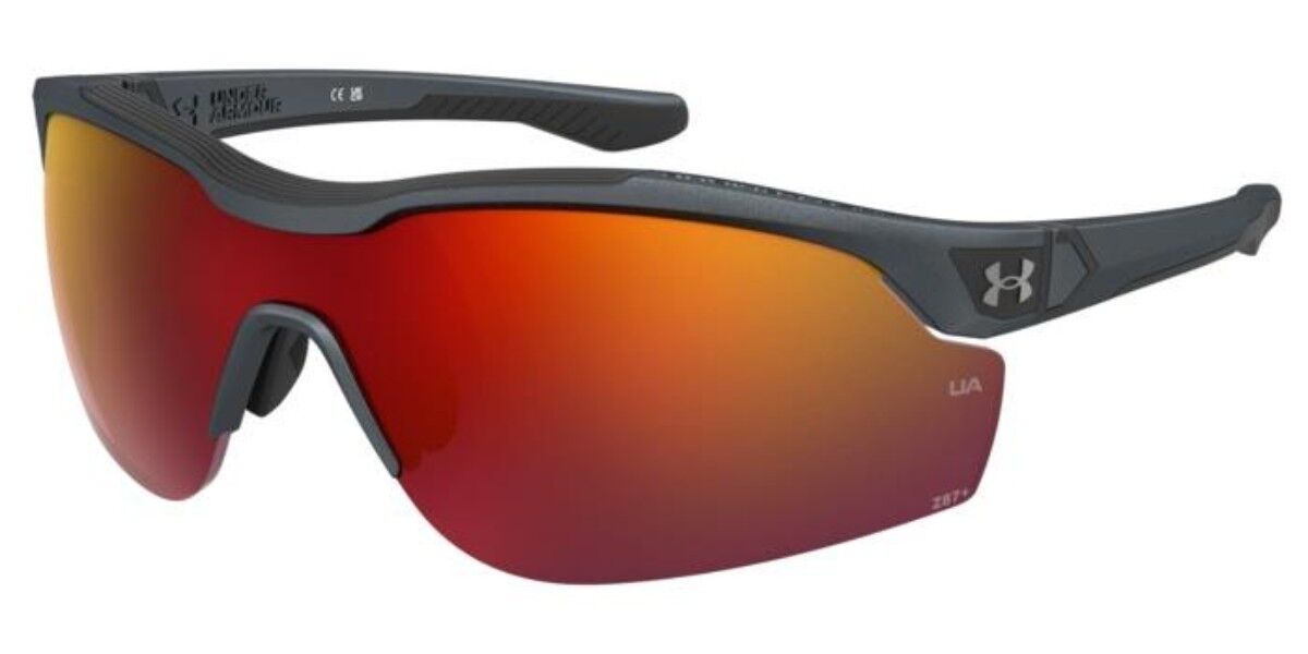 Under Armour UA YARD PRO 2 4WC/W3 Single Lens Dark Grey Sunglasses ...