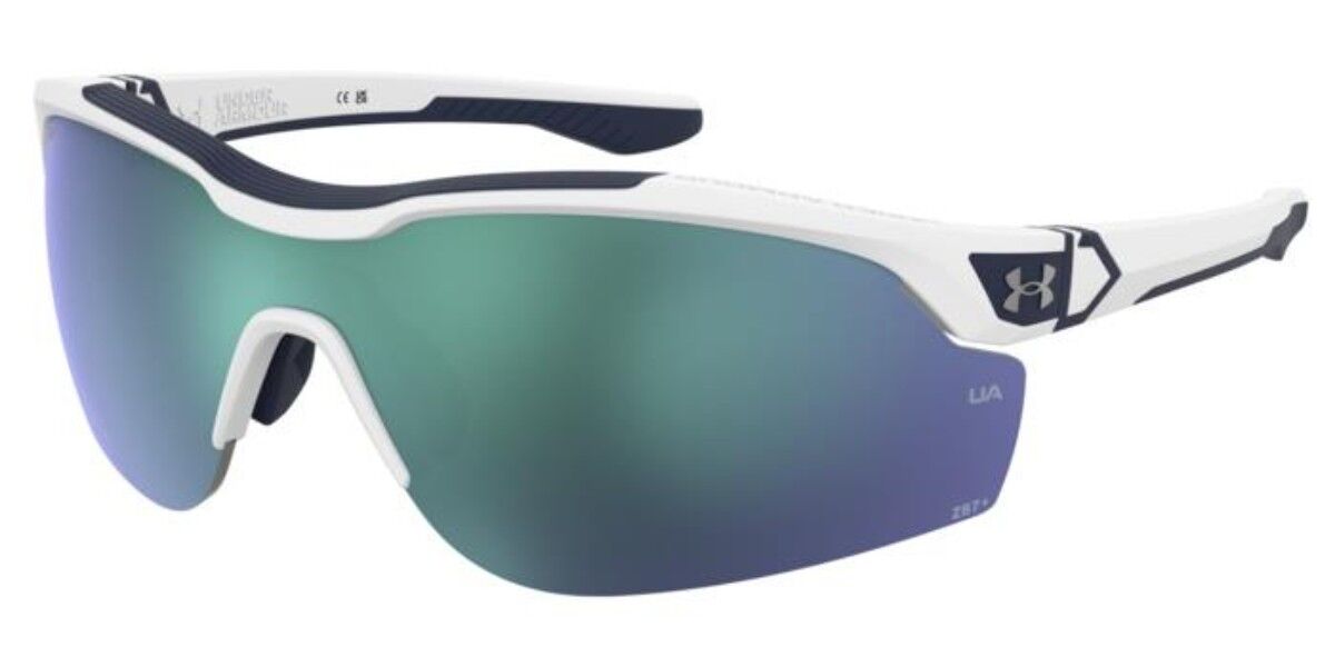 Under Armour UA YARD PRO 2 WWK/W1 Single Lens White Black Laminate ...