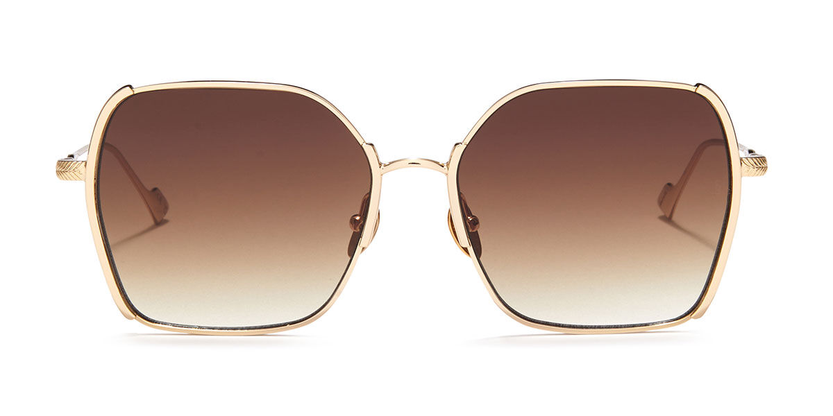 Sunday Somewhere SUJA II C1 Square Gold Sunglasses | SmartBuyGlasses ZA